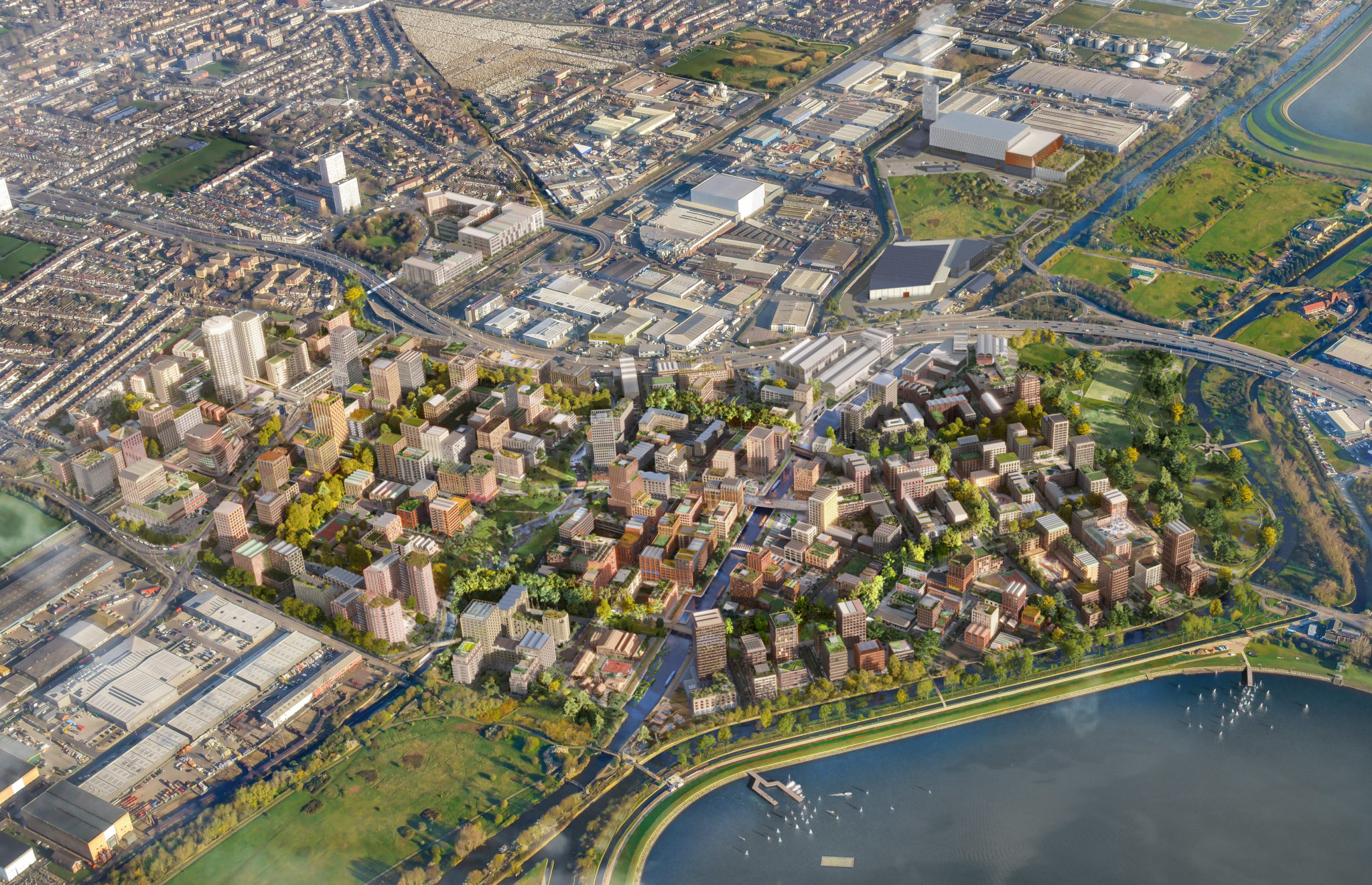 Meridian Water | Meridian Water Moves Into Next Phase With Major Works ...